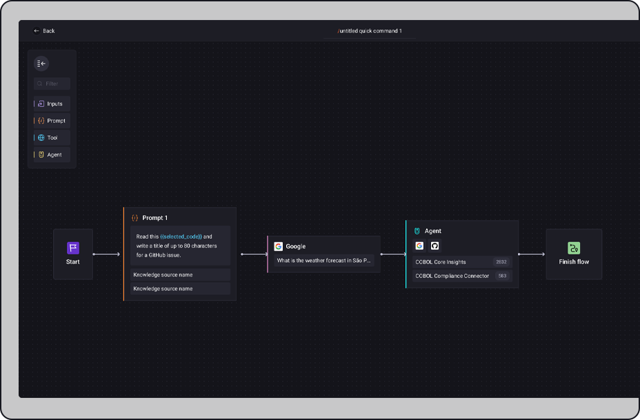 Code with AI based on your company tech stacks | Stackspot